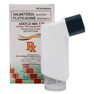 ADEFLO MDI 150 Salmeterol Xinafoate / Fluticasone Propionate 25mcg ...